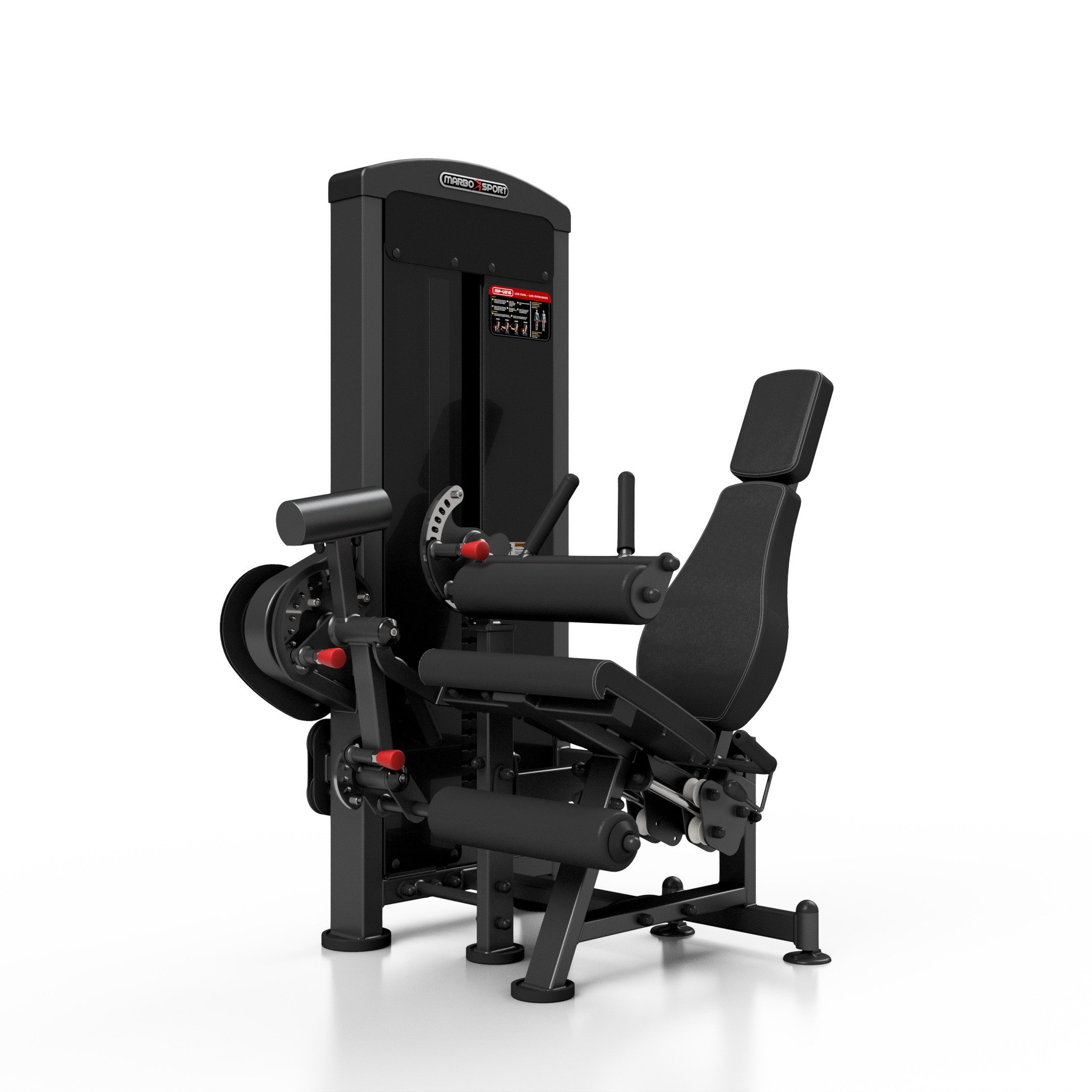 Beinstrecker & Beinbeuger-Maschine MP-U216 - Marbo Sport Anthrazit ...